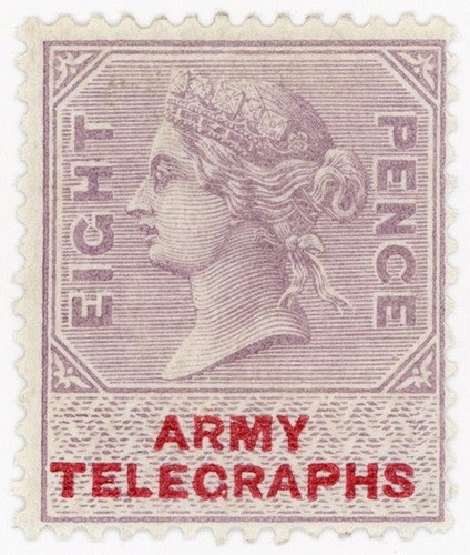 (I.B) QV Telegraphs : Army Telegraphs 8d | eBay UK