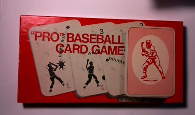 Vintage "Pro" Baseball Card Game, Just Games, Excellent Condition | eBay