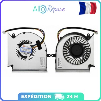 Ventilateur CPU MSI GE63VR MS-16P1 GE73VR MS-17C1 PAAD06015SL 4Pin N384 ...
