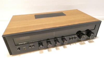 ROTEL RX-202 MK II FM STEREO RECEIVER 40 WATTS AMPLIFIER SERVICED PHONO ...