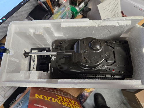 SHERMAN TANK RADIO SHACK #60-4059 REMOTE CONTROL | eBay