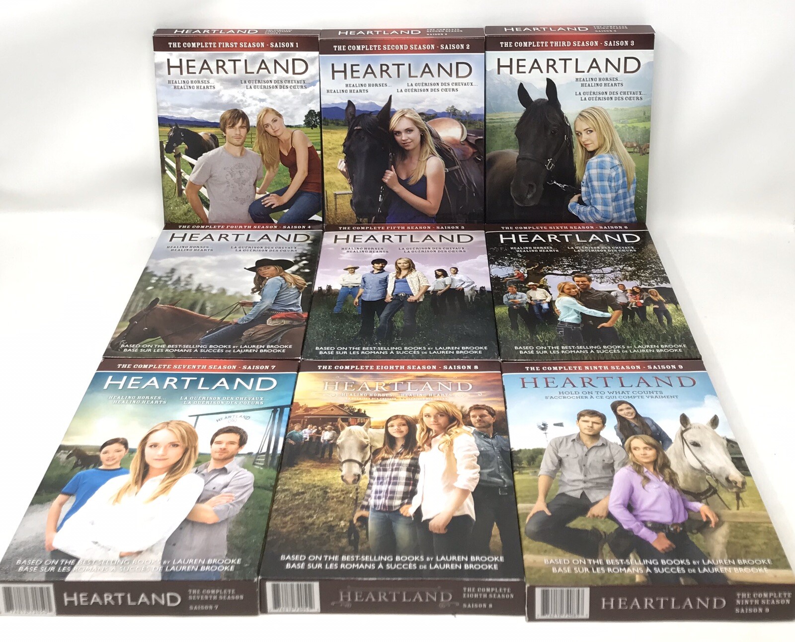 Heartland Complete ALL Season 1-9 DVD Set Collection Series TV Show ...