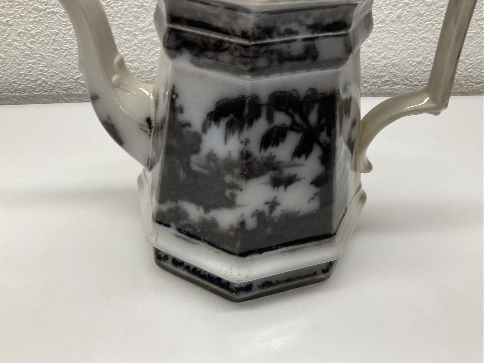 Antique Mulberry Corean by P.Walker teapot circa 1840's 9” Tall Good ...