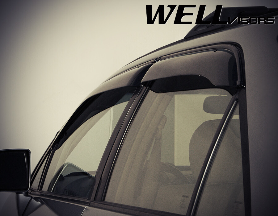 For 99-03 Lexus RX300 WellVisors Side Window Defectors Visors W/ Black ...