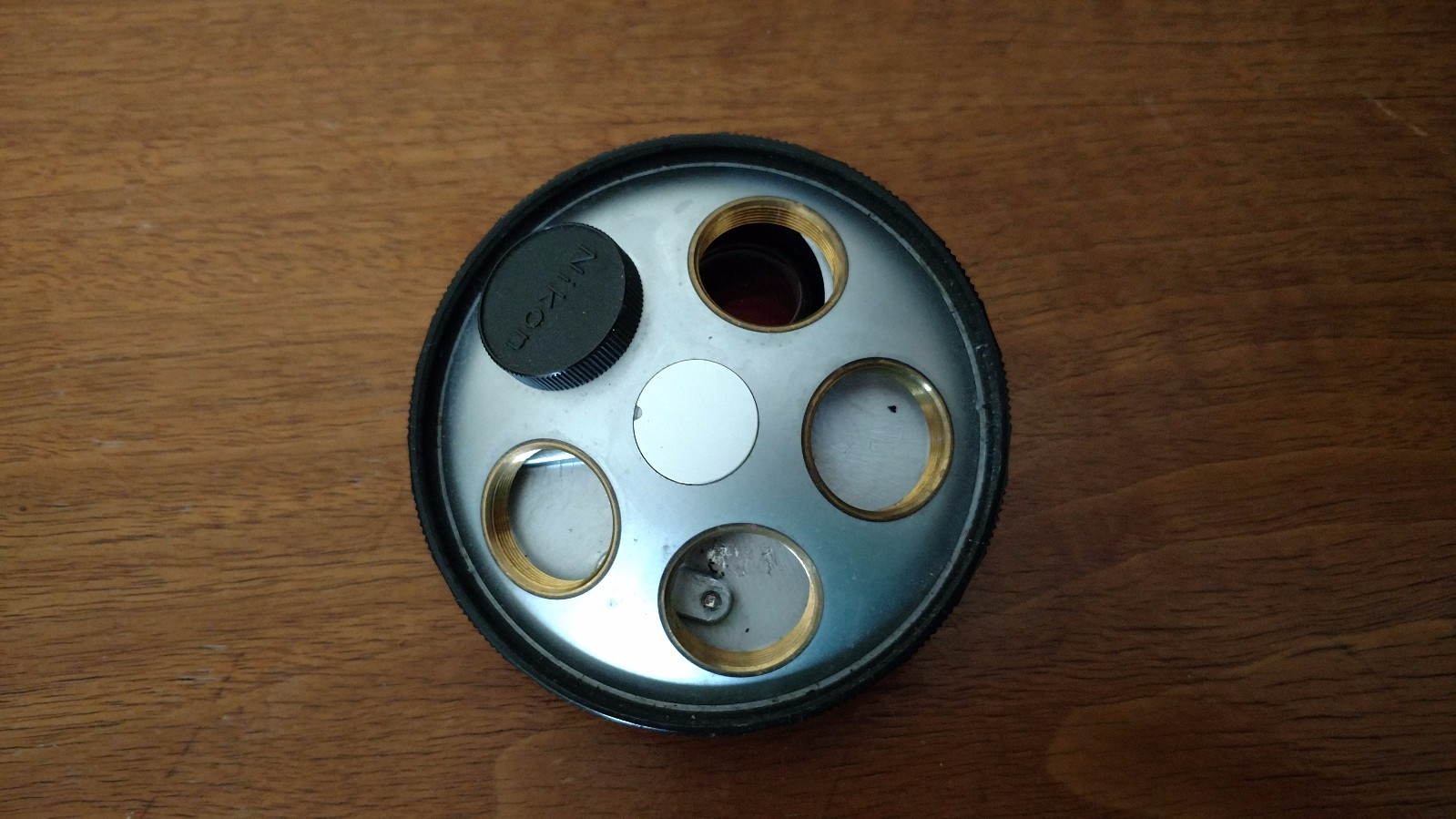 Nikon Diaphot 5 objective Nose piece Turret Quintuple | eBay