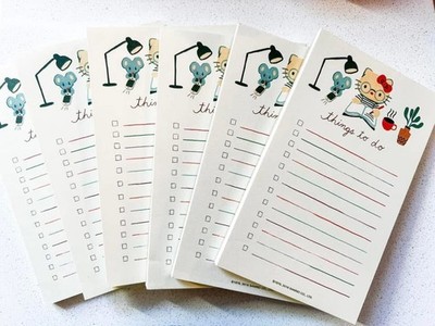 Quill & Fox x Sanrio To-Do List • Lined Pages & Checkboxes • Perfect ...