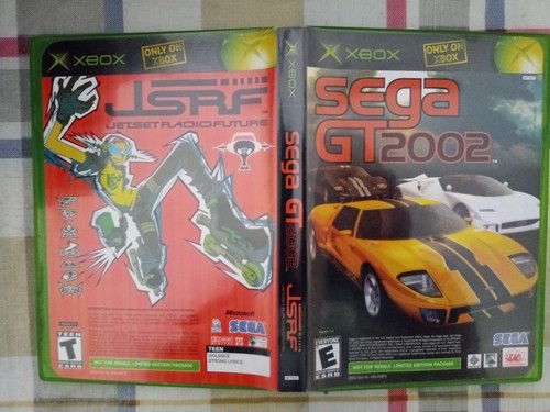 JET SET RADIO FUTURE JSRF/SEGA GT 2002 XBOX GAME COMPLETE | eBay
