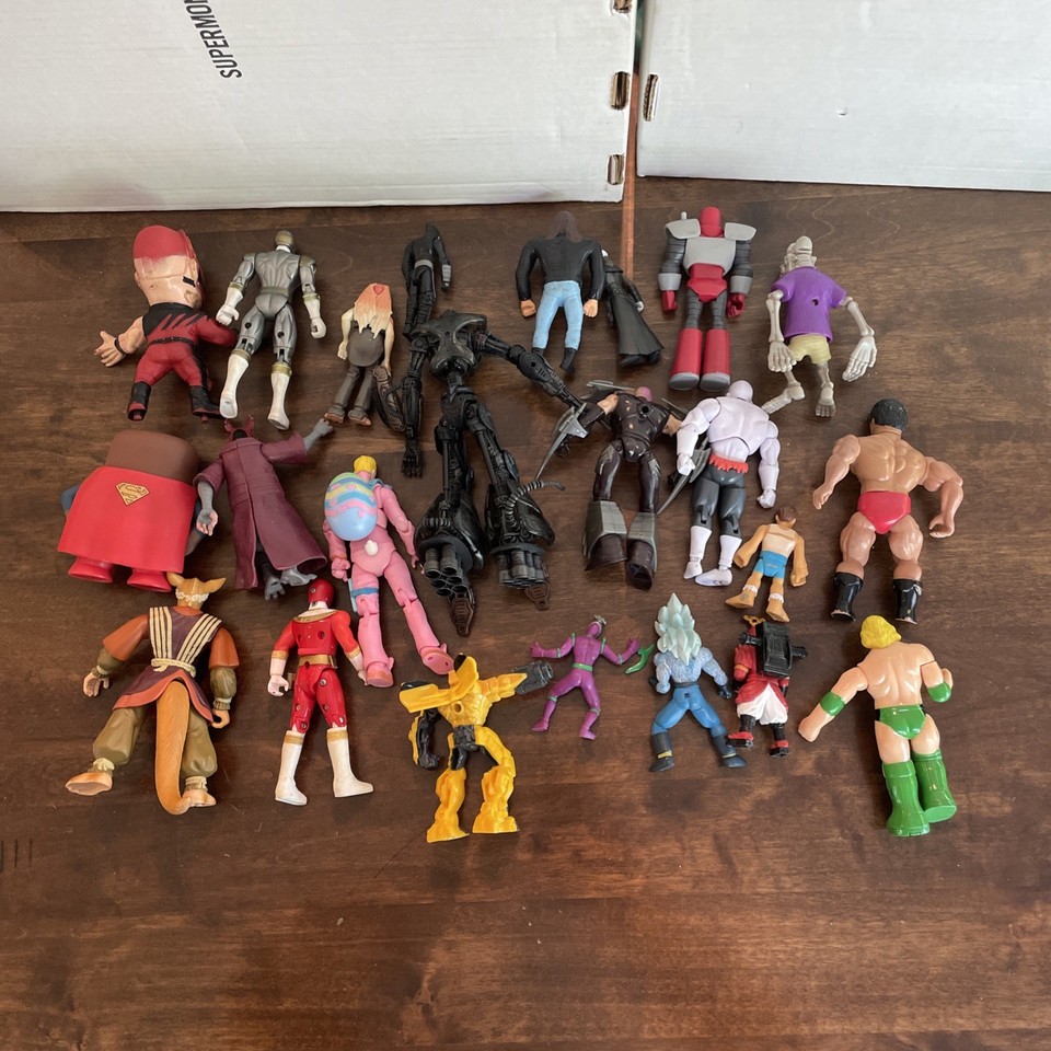 Lot Of 23 Random Vintage Action Figures. See Pictures. Read | eBay