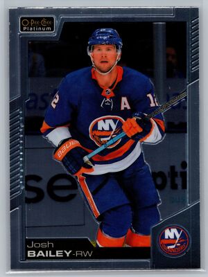 2020-21 O-Pee-Chee Platinum #57 Josh Bailey New York Islanders | eBay