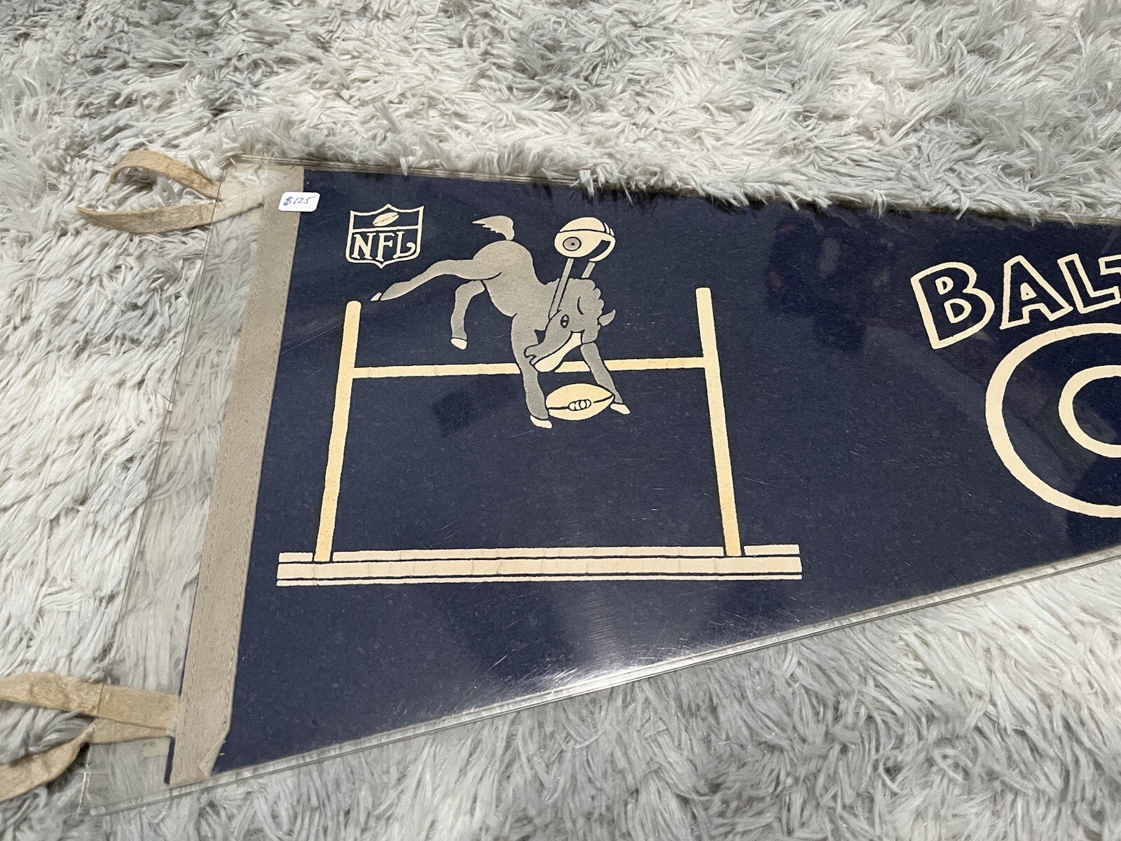 Baltimore Colts Pennant Vintage Flag Full Size 30" NFL Collectors Rare ...