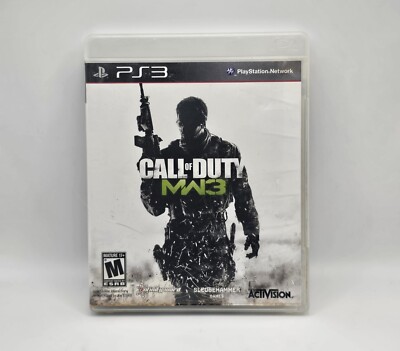 Call of Duty Modern Warfare 3 MW3 (PS3, 2011) Complete Tested Working ...
