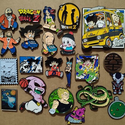 Dragon Ball Z Enamel Pins Lot Anime Cartoon Collectibles You Choose ...