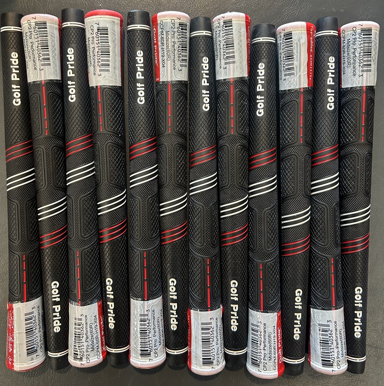 Golf Pride Cp2 Red Midsize Grips 13pcs 760151403623 | eBay