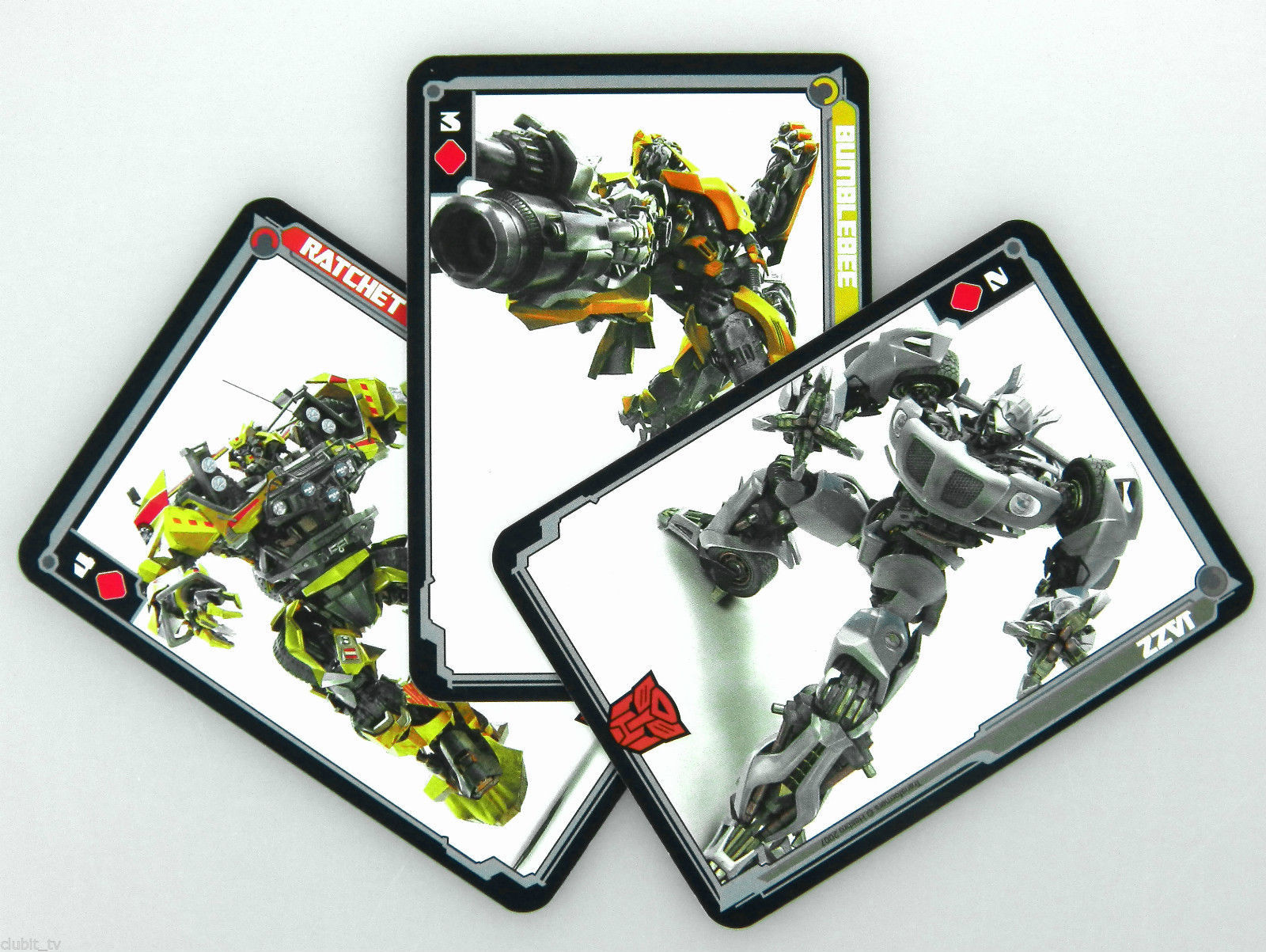 Transformers Playing Cards Official Movie Full Deck Hasbro Trans ...