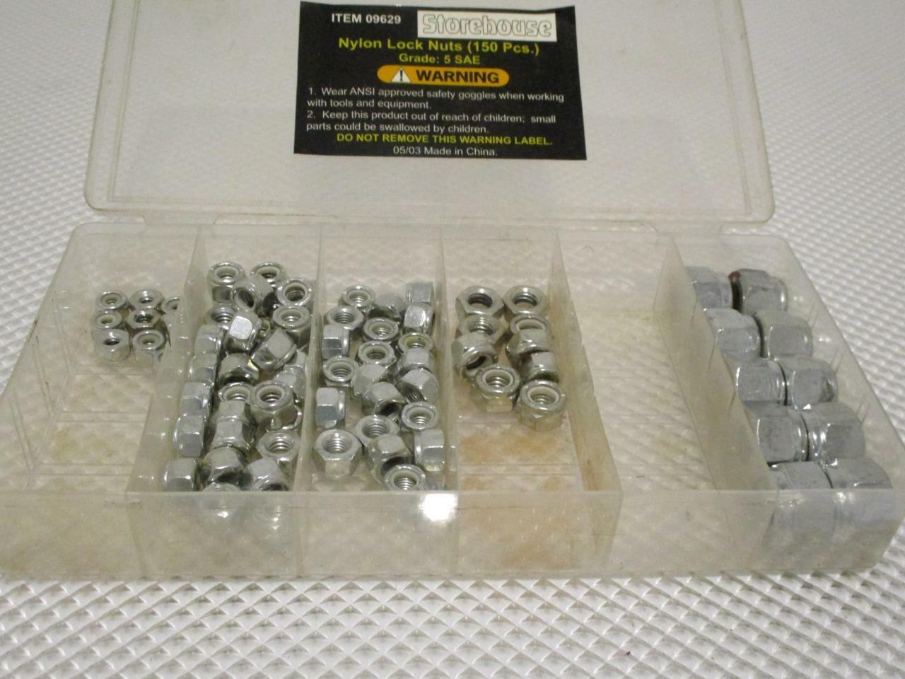 ONE NEW STOREHOUSE NYLON LOCK NUTS GRADE 5 09629. | eBay