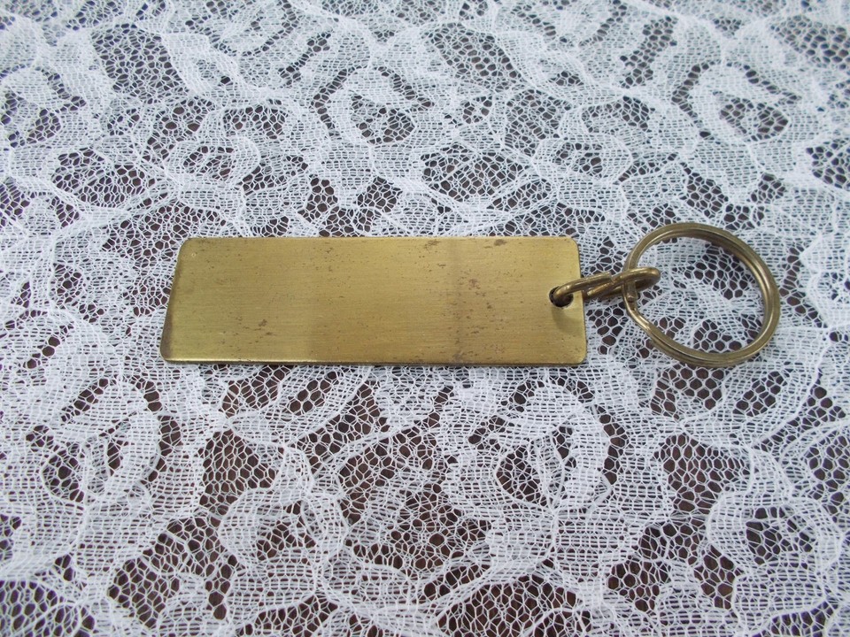 Vintage Planters Brass Key Ring "Munch N Go" Size: 3" Long by 1" Wide ...