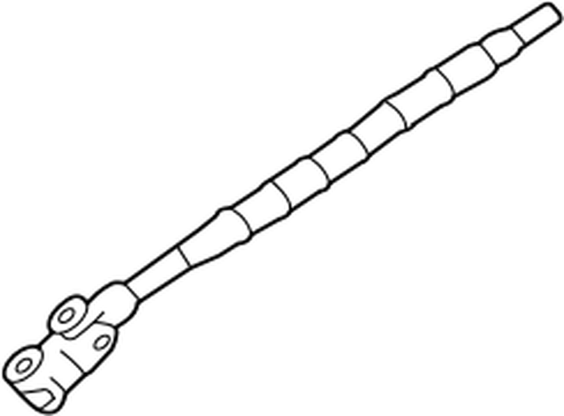 45203-60110 Toyota Shaft, steering intermediate, no.2 4520360110, New ...