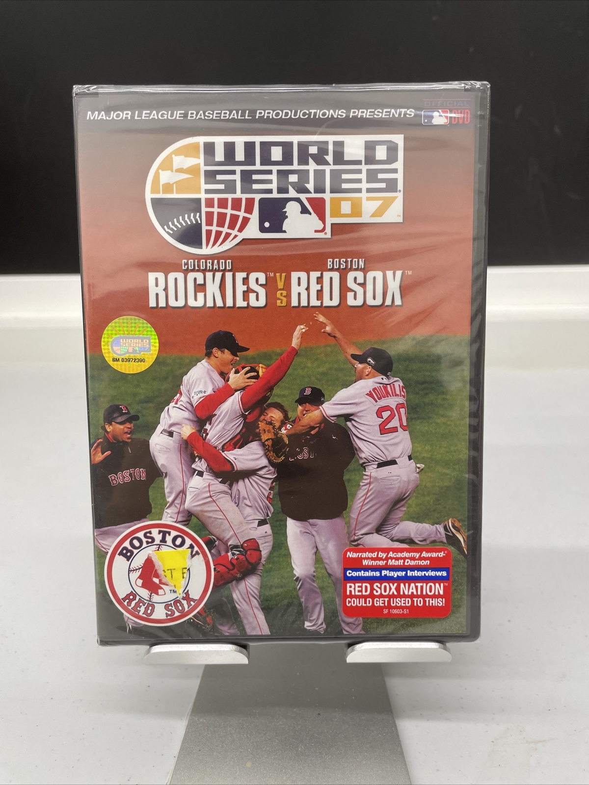 Boston Red Sox 2007 World Series Colorado Rockies Baseball DVD NEW ...