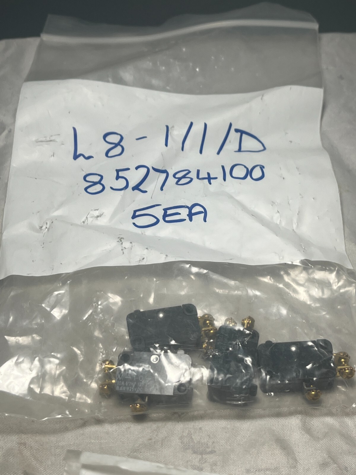 LOT OF 4 Limit Micro Switch RESISTOR V-10-1B5 10A 1/2HP 125 250VAC | eBay