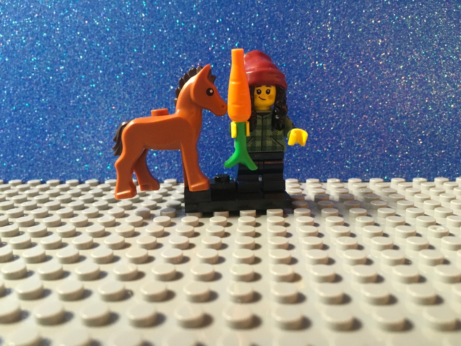 Lego Minifigures Series 22 - Girl w/ Horse (Pony) | eBay