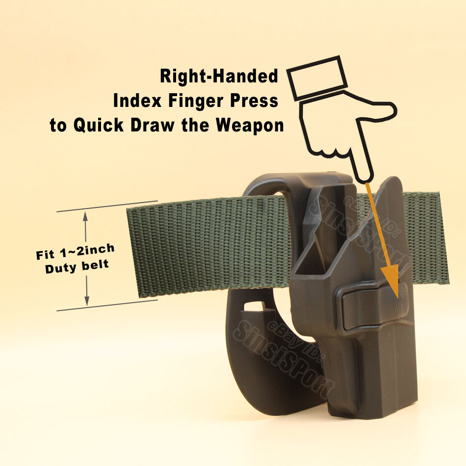 XDS-9 Holster OWB For Springfield Armory XDS 9 MOD.2 OSP XDS-40 Mod.2 3.3" 9mm | eBay