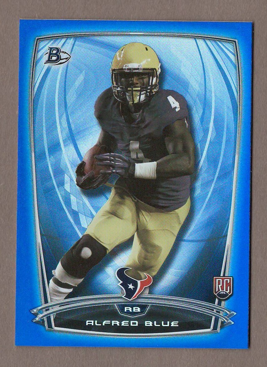 ALFRED BLUE 2014 Bowman BLUE Parallel Card RC #98 #239/499 Rookie Logo ...