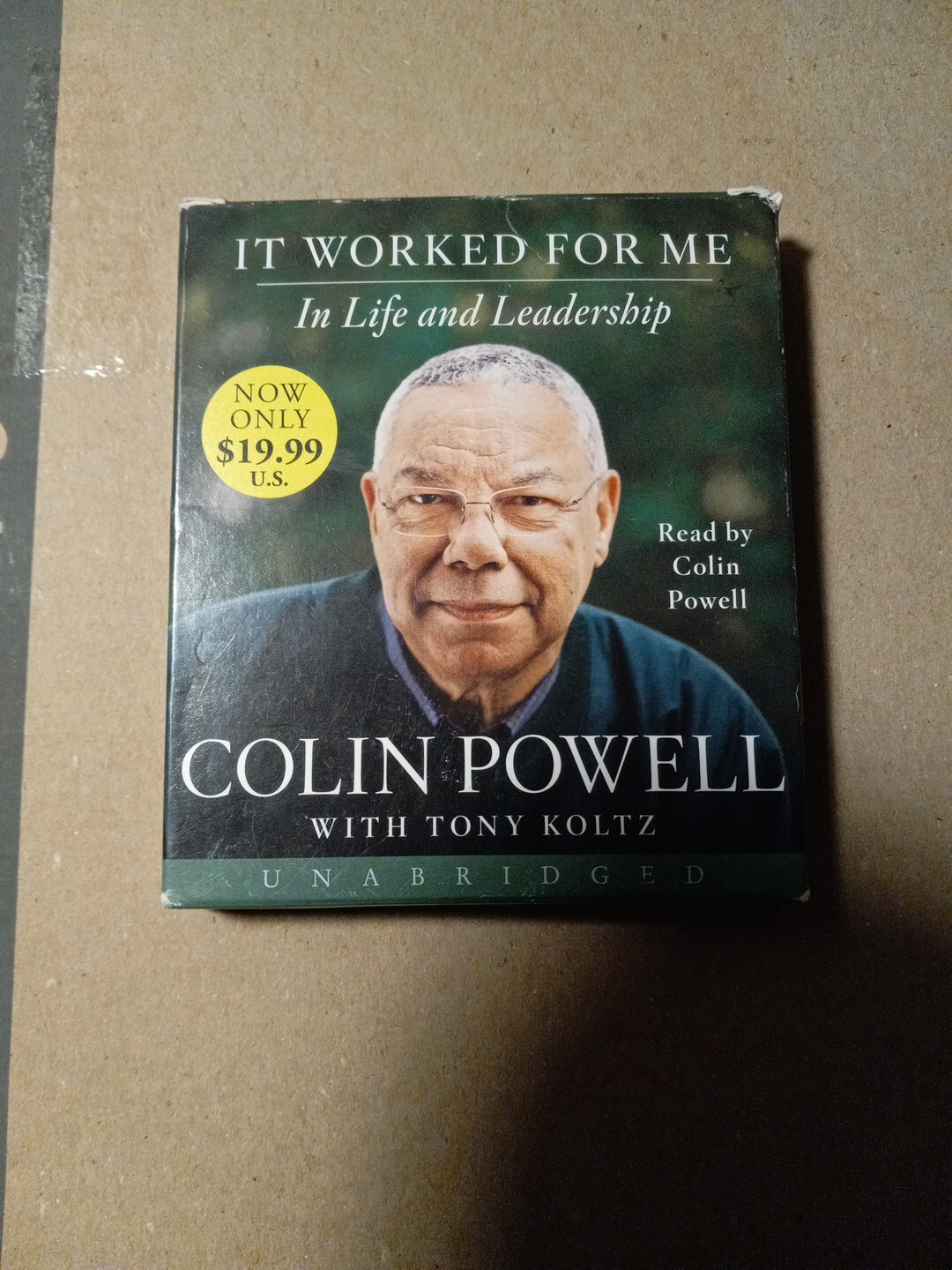 AUDIO BOOK COLIN POWELL It Worked for Me : In Life and Leadership FREE ...