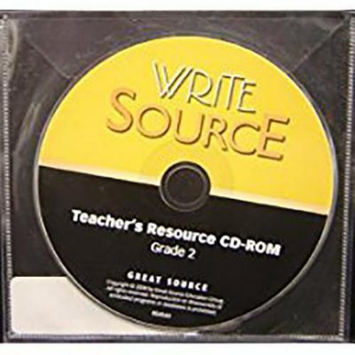 Great Source Write Source: Teacher's Resource Cd Grade 2 (Write Source New Gen.. 9780669545432 ...