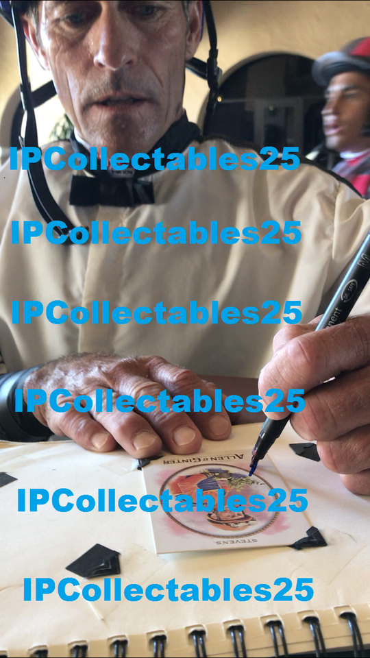 GARY STEVENS Autographed Signed 2017 Allen and Ginter Card #59 EXACT ...