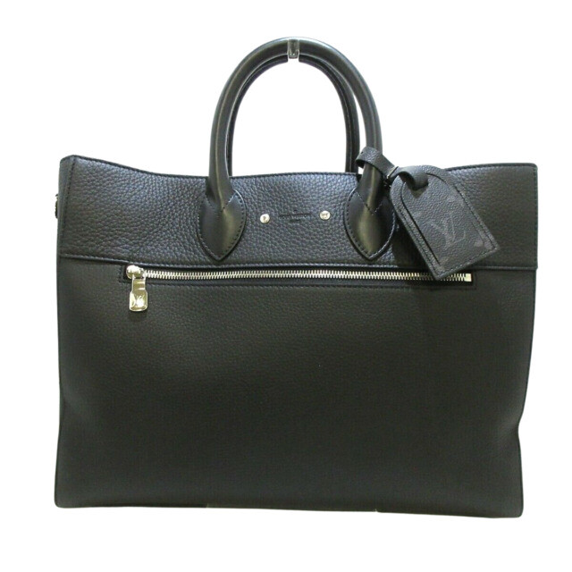 Louis Vuitton Cabas Shoulder Bag Black Leather Taurillon for sale ...