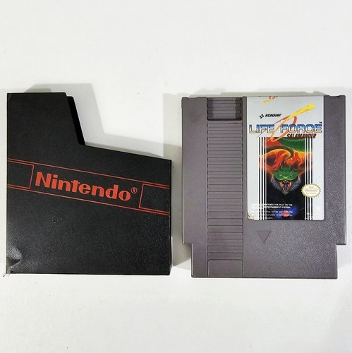 Konami Nintendo Nes Pal-B Horizontal Vertical Shoot'em Up Life Force ...