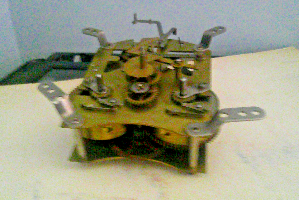 Vintage Elgin S. Haller Anniversary Clock Movement made in great ...