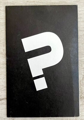 Clue Board Game Confidential Envelope Case File Black w White Question ...