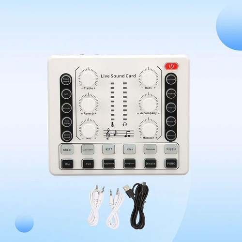 M8 Sound Card Live Streaming Interface External USB Live Broadcast ...