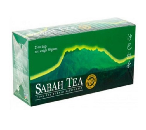 SABAH TEA BORNEO RAINFOREST 3X BOXES 25's TEABAGS AUTHENTIC FREE DHL ...
