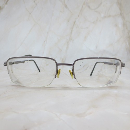 Turboflex Eyeglasses Frame Mod TF214 Unisex Adults Gunmetal Half Rim 57 ...