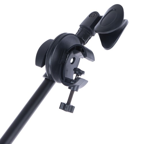 Arm Boom Microphone Stand Metal Telescoping Holder Clip Mount Rotating ...
