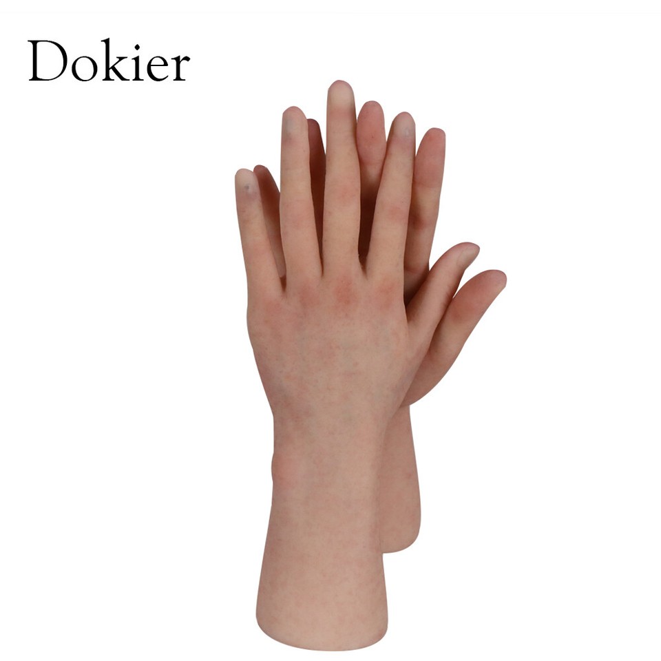 Dokier Silicone Female Hands Model Lifesize Mannequin Display Fake ...