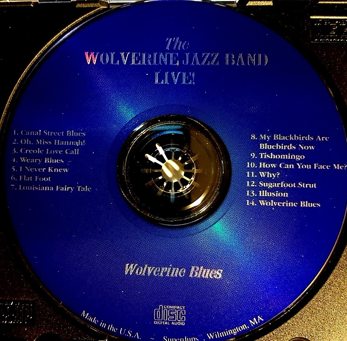 The Wolverine Jazz Band- "Live" / "Wolverine Blues" / "Like New" | eBay