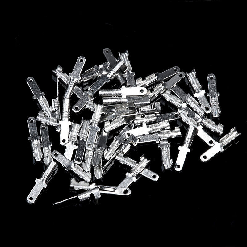 315X Gold/Silver Spade Terminals Kit Electrical Wire Crimp Connector ...