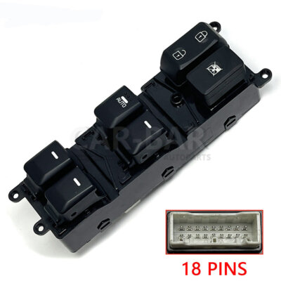 Driver Side Power Window Switch AUTO UP & DOWN For Kia Rio 2012-2014 ...