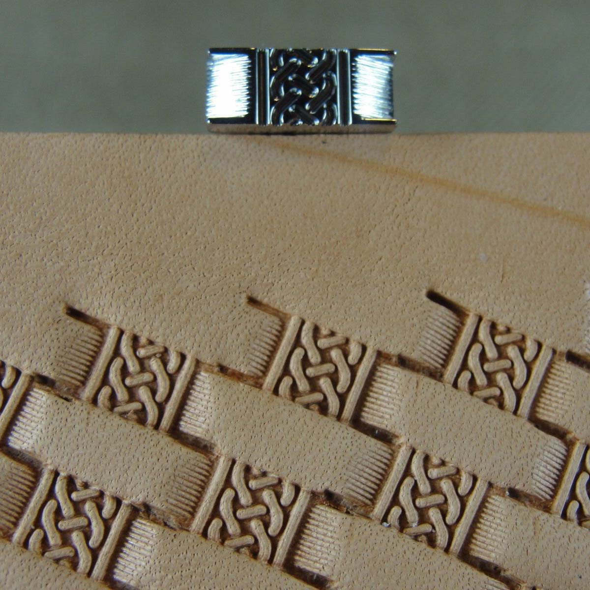 Stainless Steel Barry King - #2 Celtic Basket Weave Stamp (Leather Tool ...