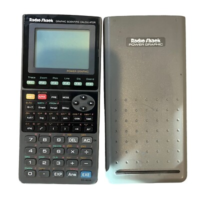 Radio Shack Power Graphic EC-4034 Graphing Calculator W/Cover PARTS ...