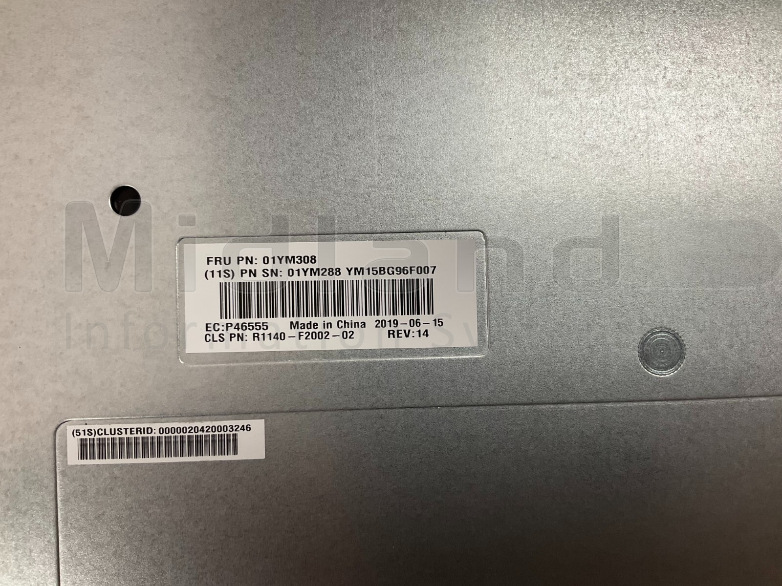 IBM 01YM308 01YM288 Node canister for 2076-724 Storwize V7000 | eBay