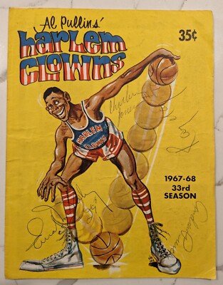 Autographed Harlem Clowns Basketball Program, 1968-69; RARE | eBay