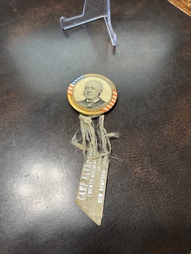 Vintage 1894 GAR Pin Ribbon New Hampshire | eBay