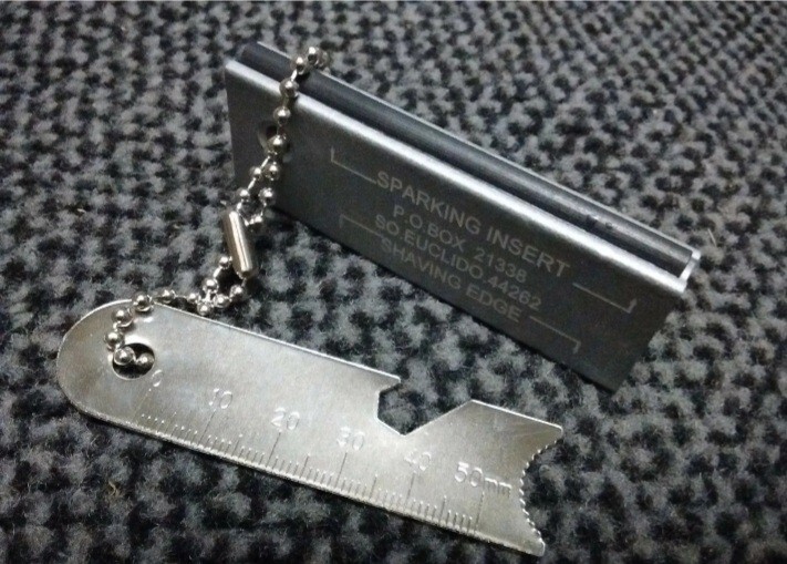 99.9% Magnesium Camping Emergency Survival Fire Starter Flint Lighter ...