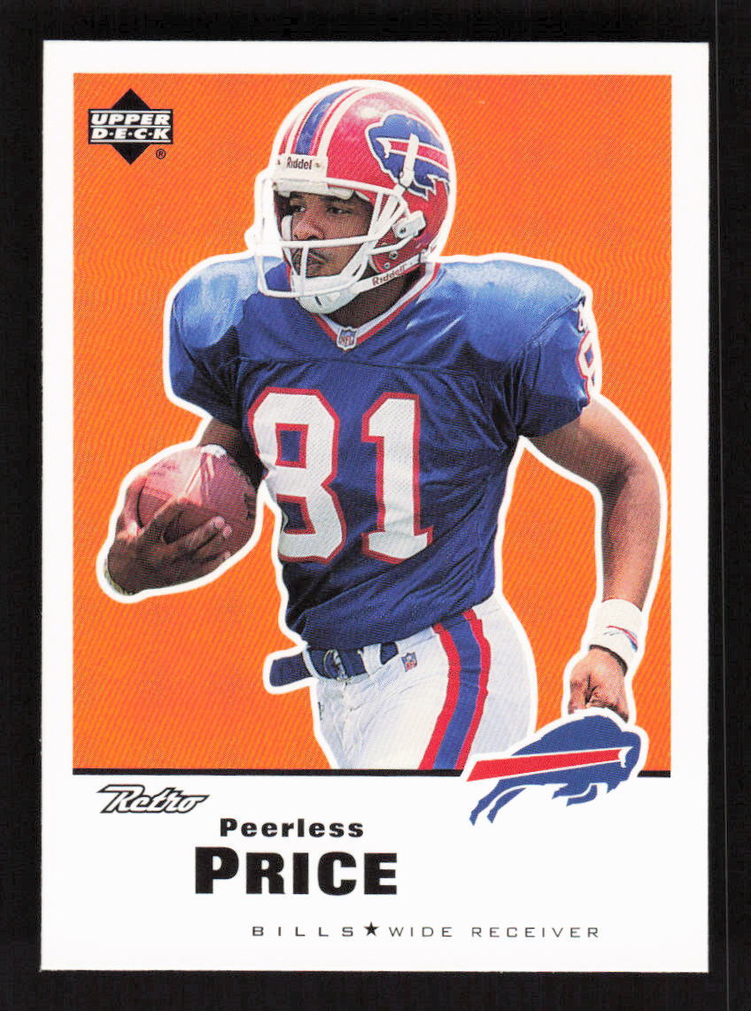 1999 Upper Deck Retro #20 Peerless Price Rookie Buffalo Bills | eBay