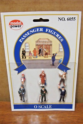MODEL POWER PASSENGER FIGURES O SCALE FIGURES | eBay