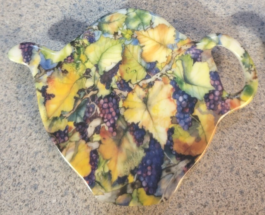 2 Melamine Tea Bag Holders, Italian Made, Teapot Shaped | eBay